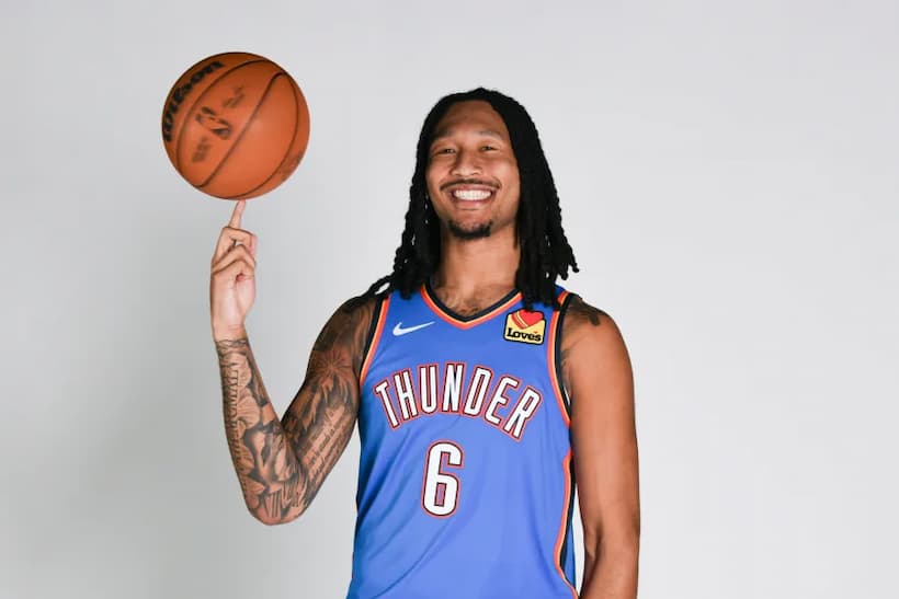 Thunder's Jaylin Williams will be the last player in NBA history to wear #6